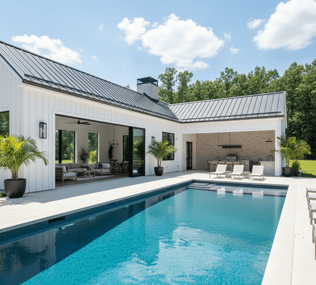 Pool Houses - O'Neil Metal Buildings & Roofing